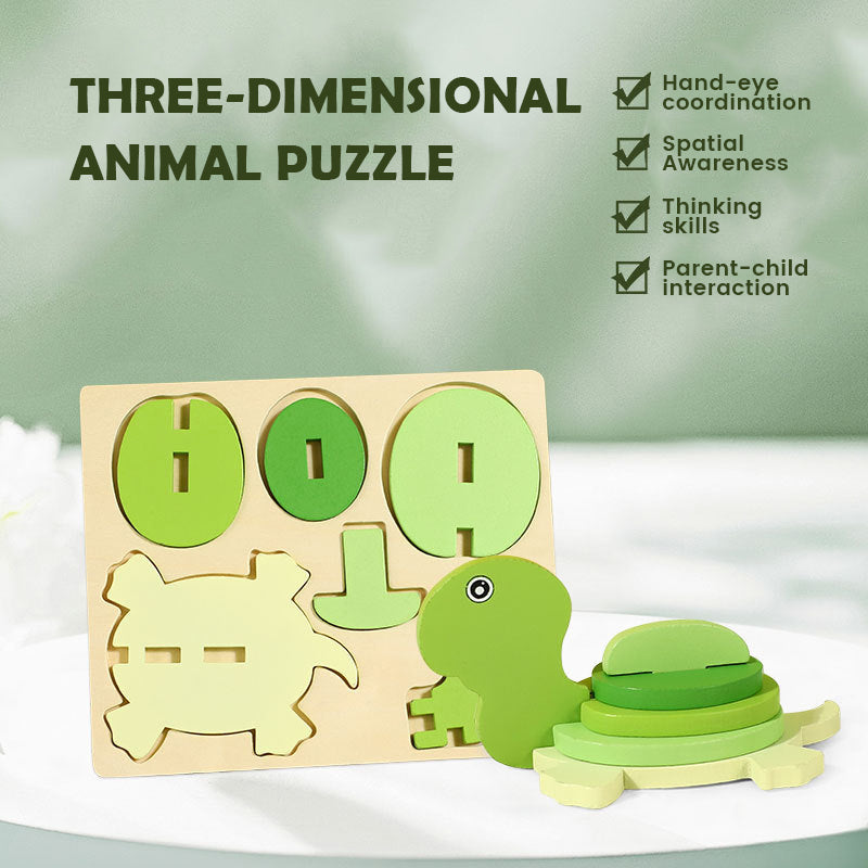 Wooden Turtle Fun Building Blocks – UK.Woodemon
